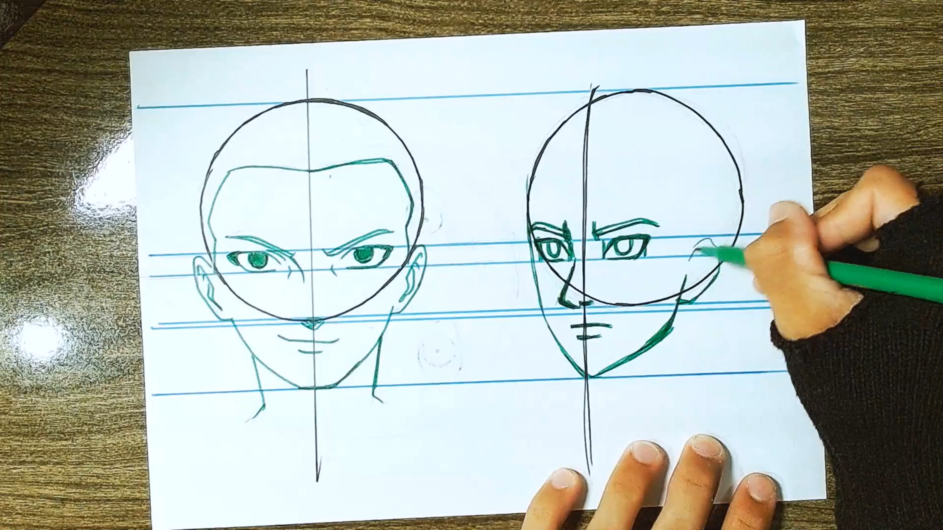 1 AULA DE ROSTO ANIME